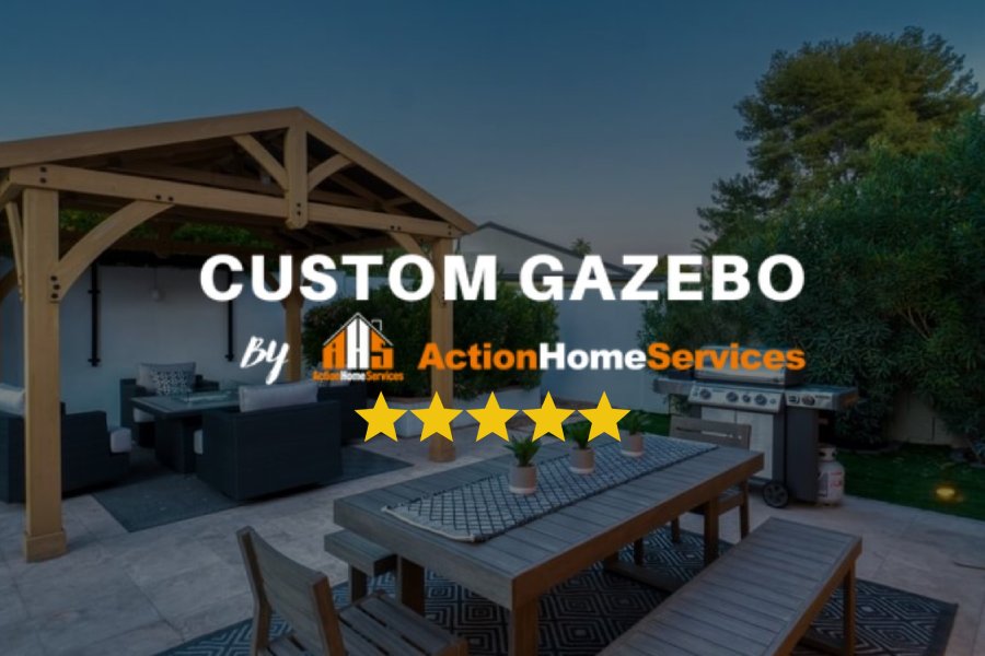 Maple Custom Gazebo ☑️ Top-Rated Gazebo Installation